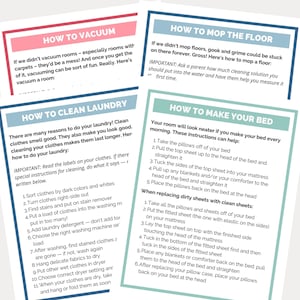 Household Skills for Kids – a Life Skills Series - Etsy