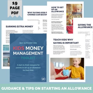 Kids Money Management and Allowance Toolkit - Etsy