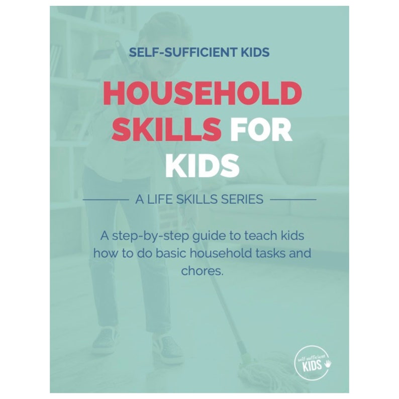 Household Skills for Kids – a Life Skills Series - Etsy