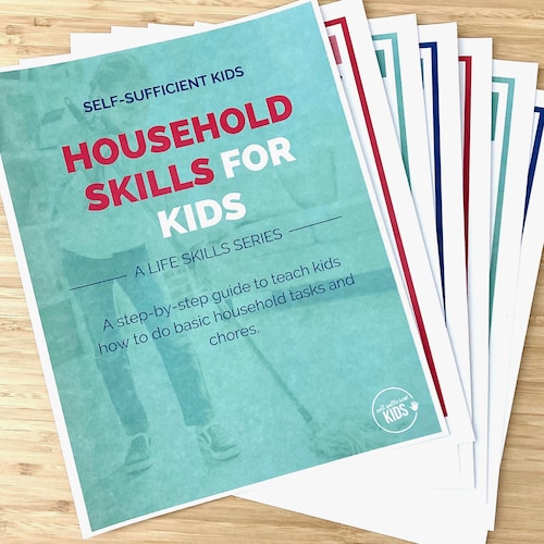 Household Skills for Kids a Life Skills Series - Etsy