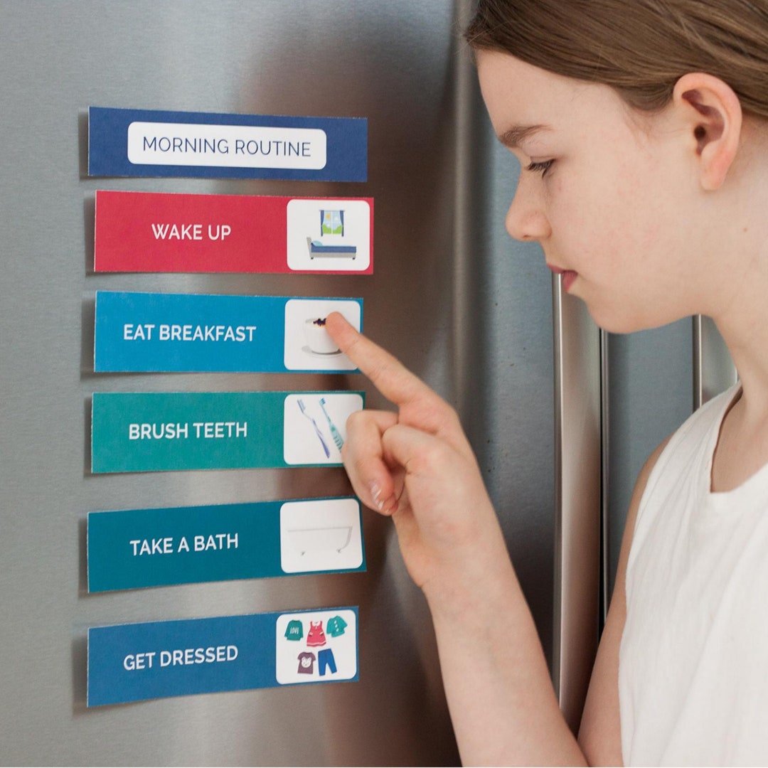 Editable 70+ Routine Cards for Kids, Printable Daily Routine, Toddler ...