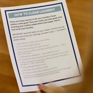 Household Skills for Kids – a Life Skills Series - Etsy
