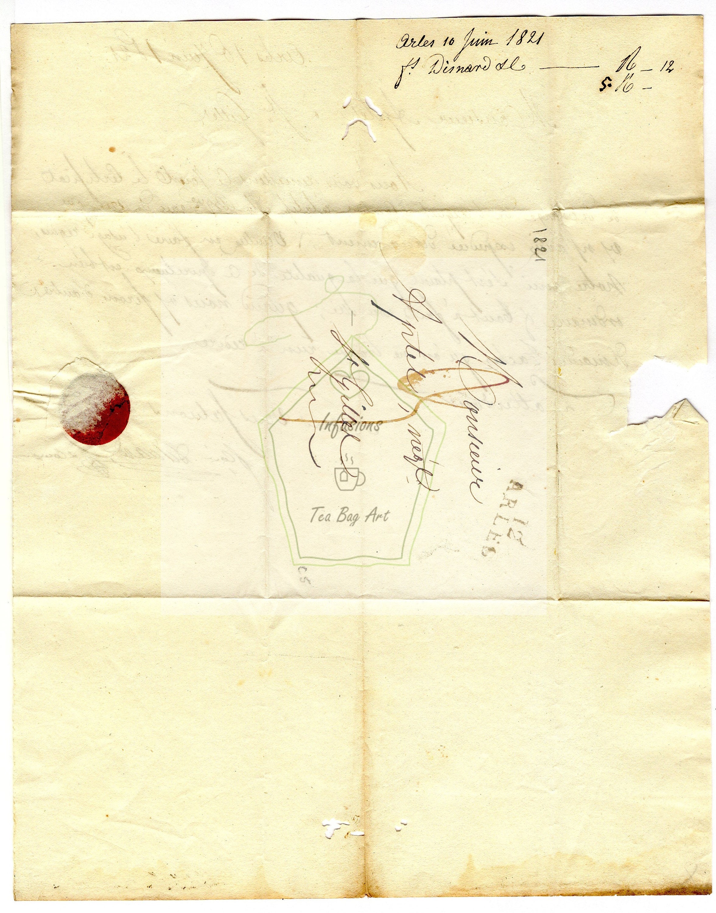 Vintage French Script Scrapbook Pages Journal Ephemera - Etsy