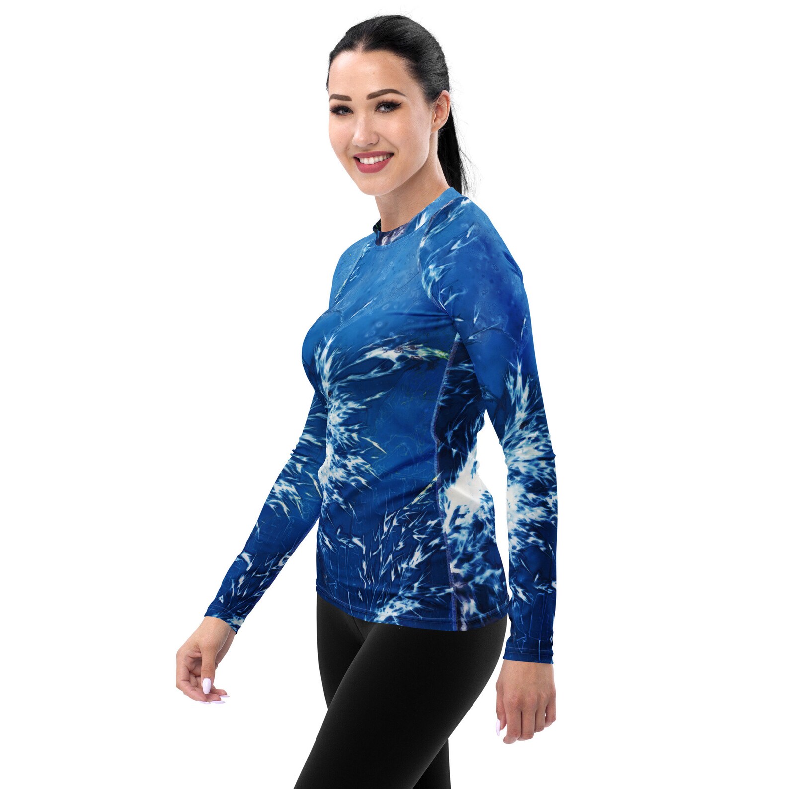 Women's Rash Guard, Slim Fit Rash Guard, Sports Top, Wind Resist ...