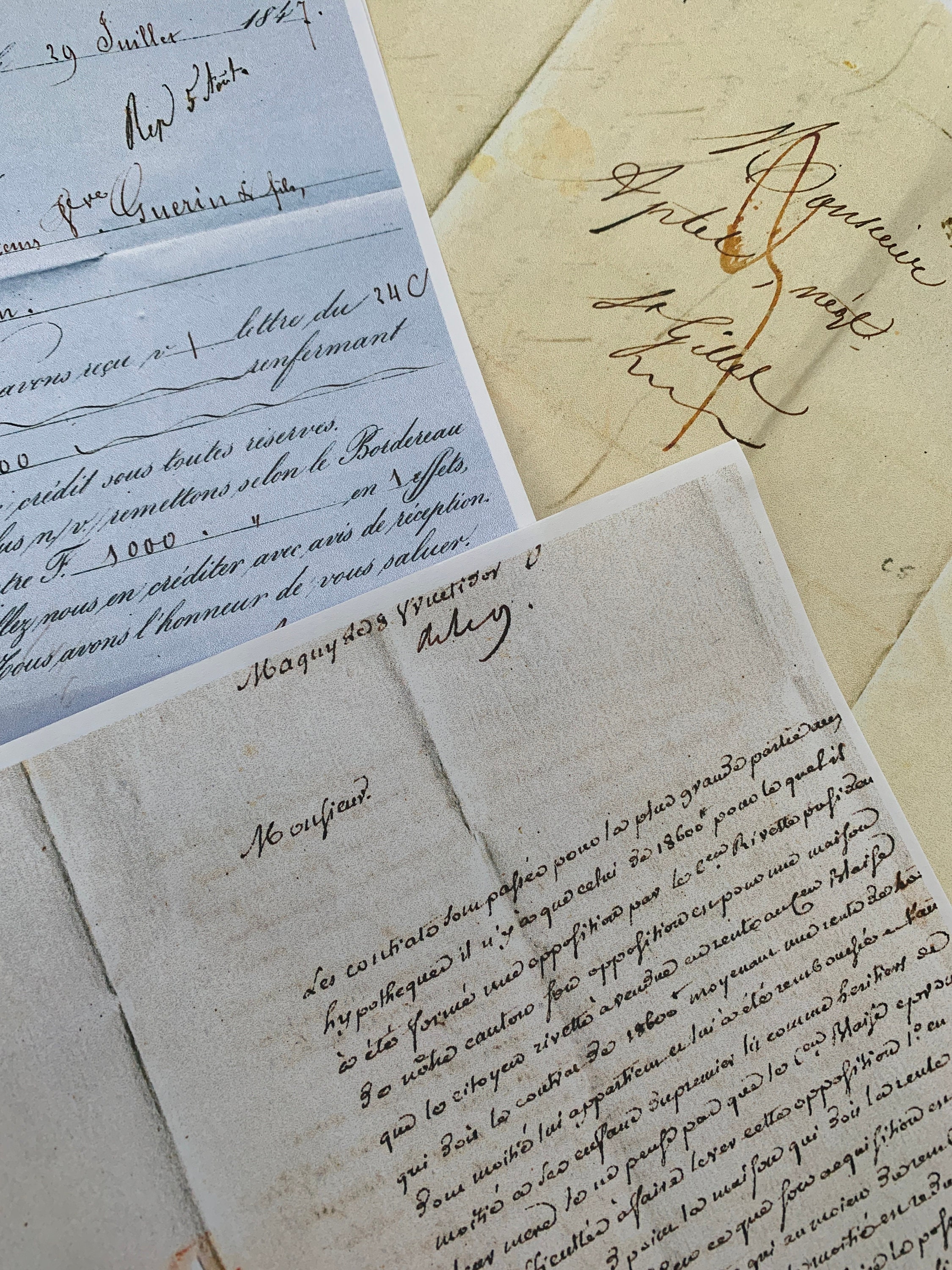 Vintage French Script Scrapbook Pages Journal Ephemera - Etsy