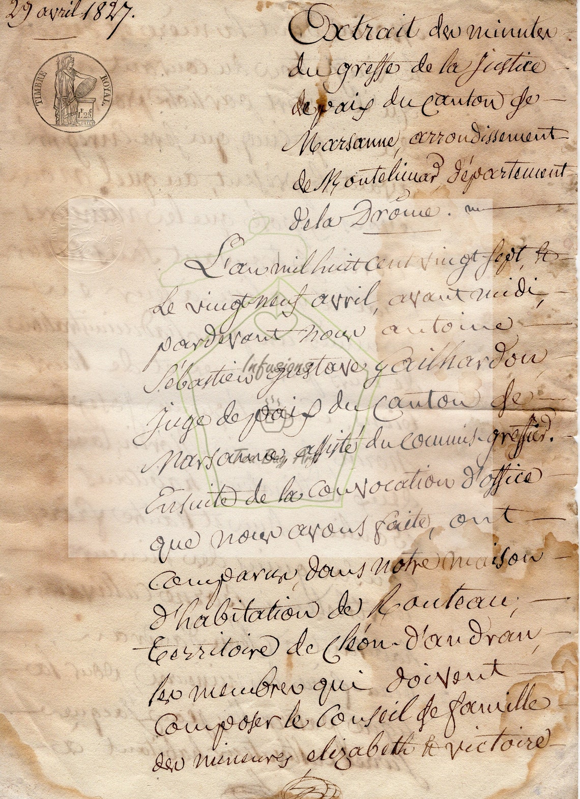 Old French Script Vintage Ephemera Scrapbook Ephemera Mixed - Etsy