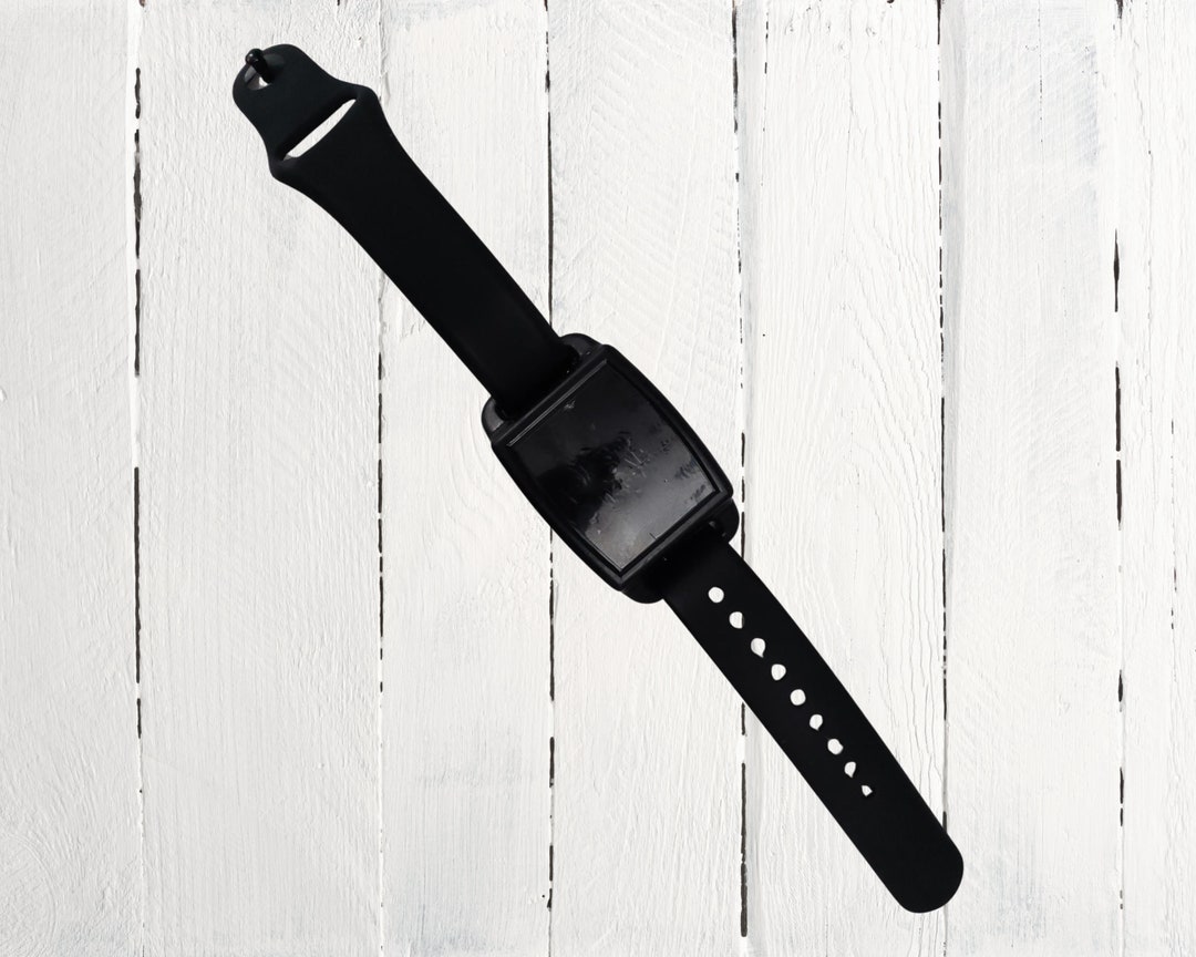 VNS Magnet Wrist Band, Black Silicone Pin and Tuck Band, Vagus Nerve ...