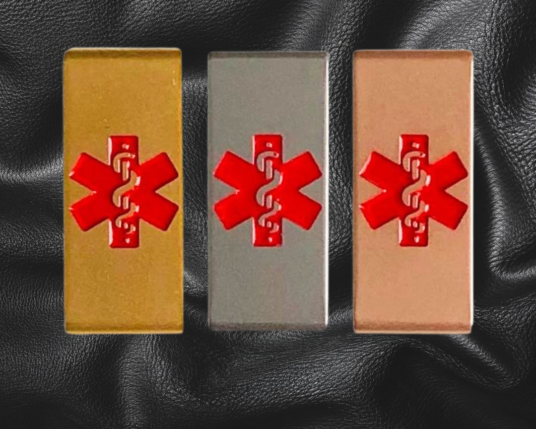 Medical Alert Badges for ID Bracelet. - Etsy