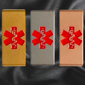 Medical Alert Badges for ID Bracelet. - Etsy