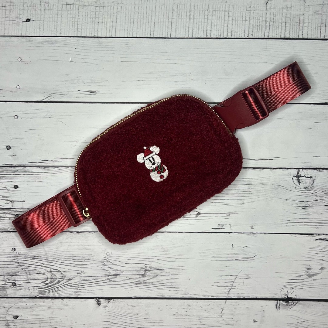 Wine Sherpa Snowman Belt Bag - Etsy