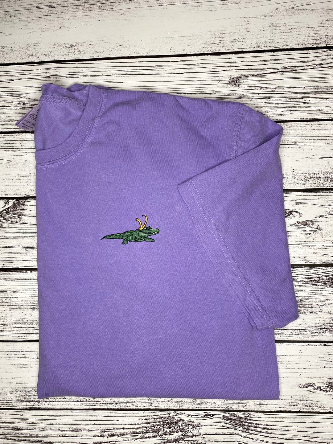 Crocodile Tee - Etsy