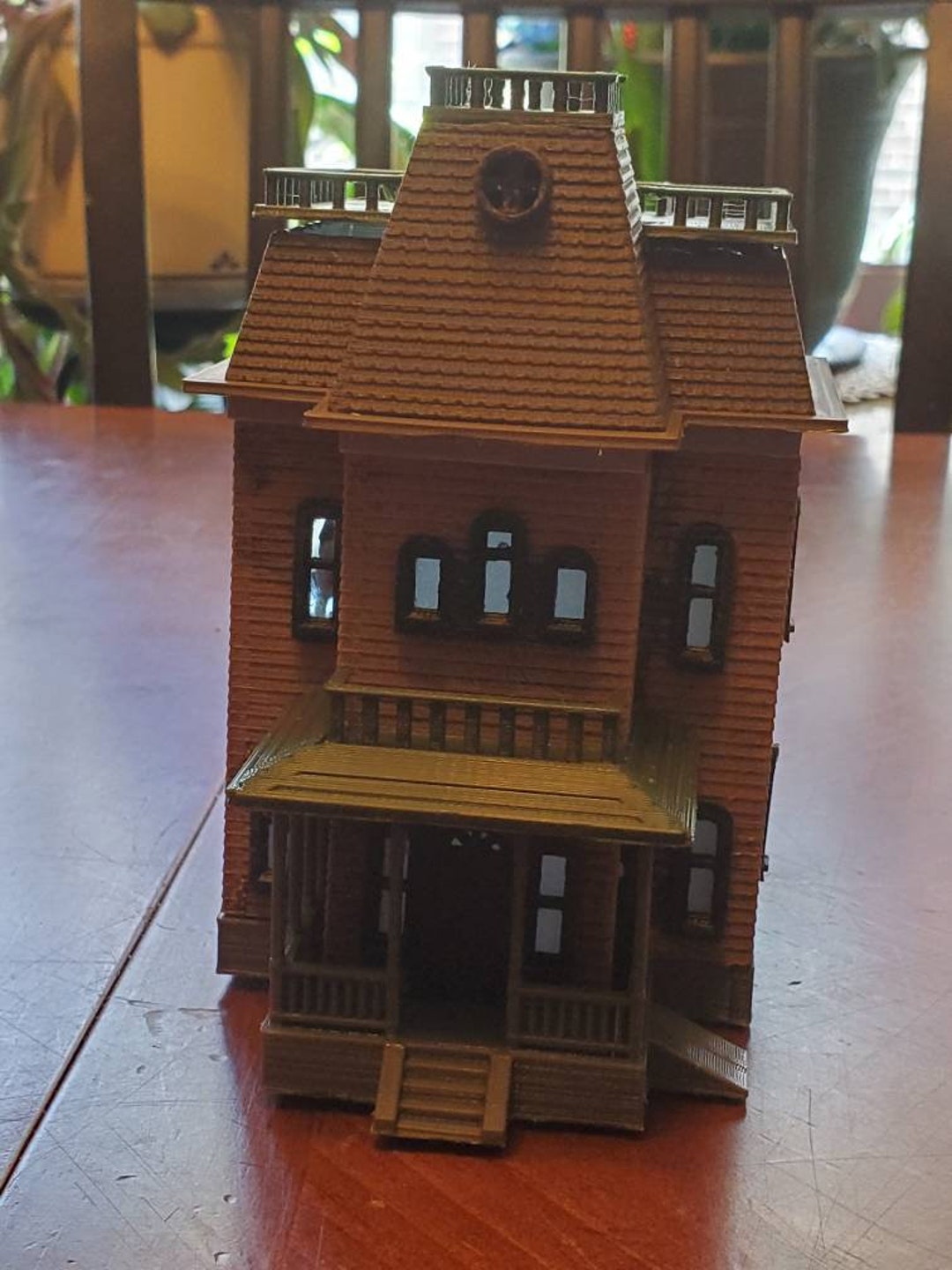 HO Scale (1/87) Bates House Lighted - Etsy