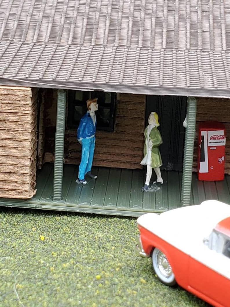 HO Scale Bates Motel - Etsy