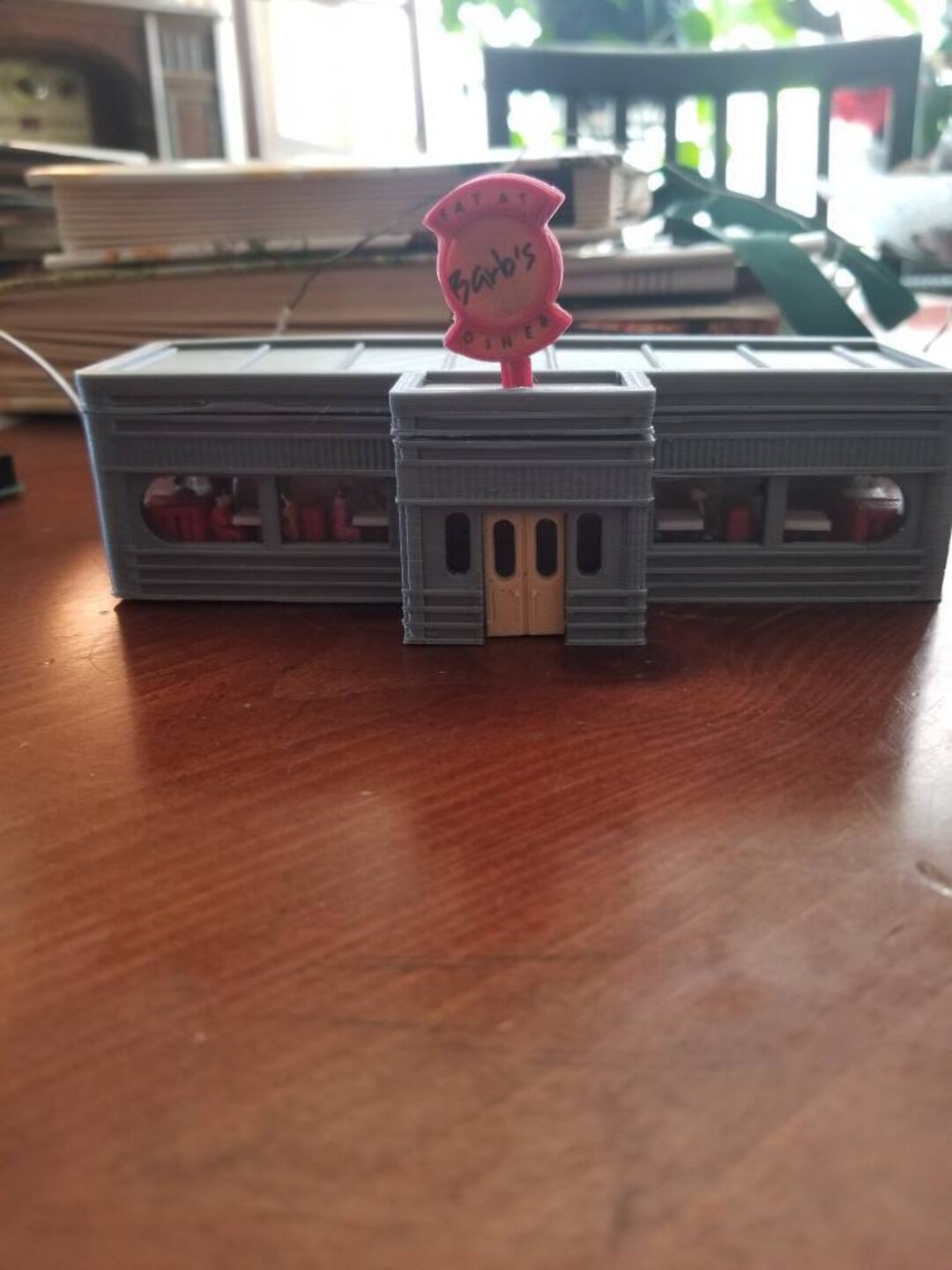 HO Scale Barb's Diner - Etsy