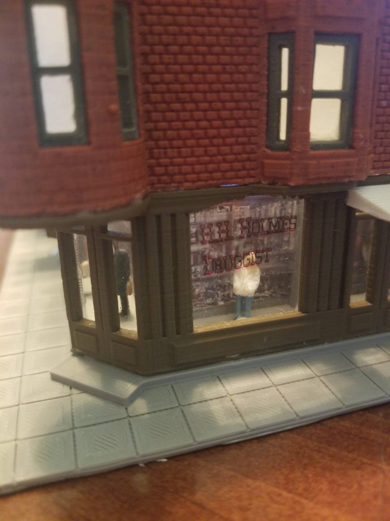 HO 1/87th Scale HH Holmes Murder Castle | Etsy
