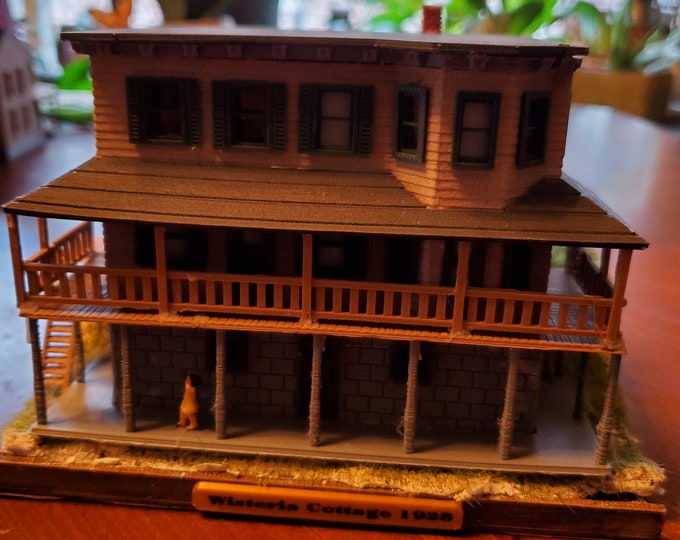HO Scale Bates House - Etsy