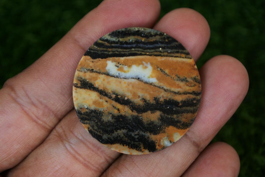 Scenic Landscape Jasper Gemstone: Indonesia Jasper Jewelry - Etsy