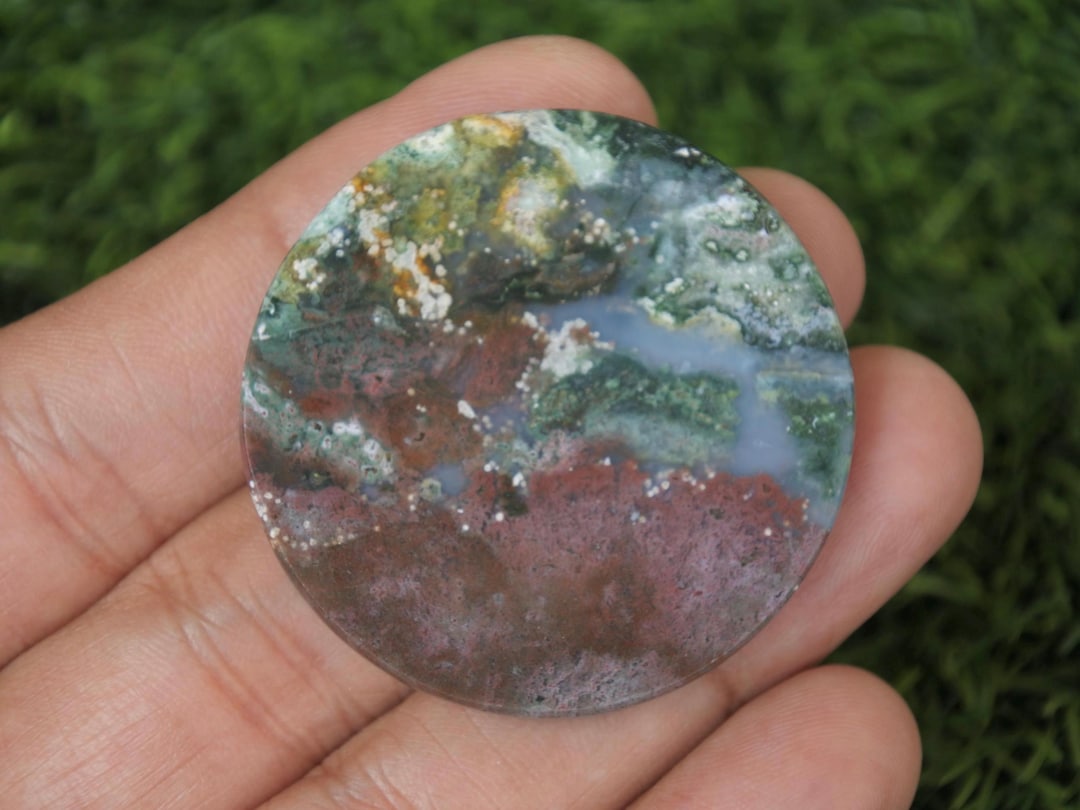 Translucent Multicolor Java Jasper, Indo Jasper, Crystal Healing ...
