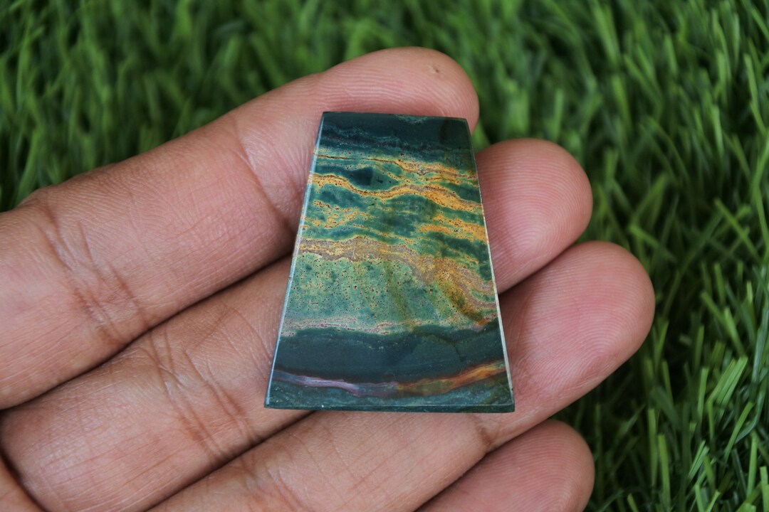 Scenic Green Java Jasper, Indonesia Jasper, Jasper Agate, Jasper ...