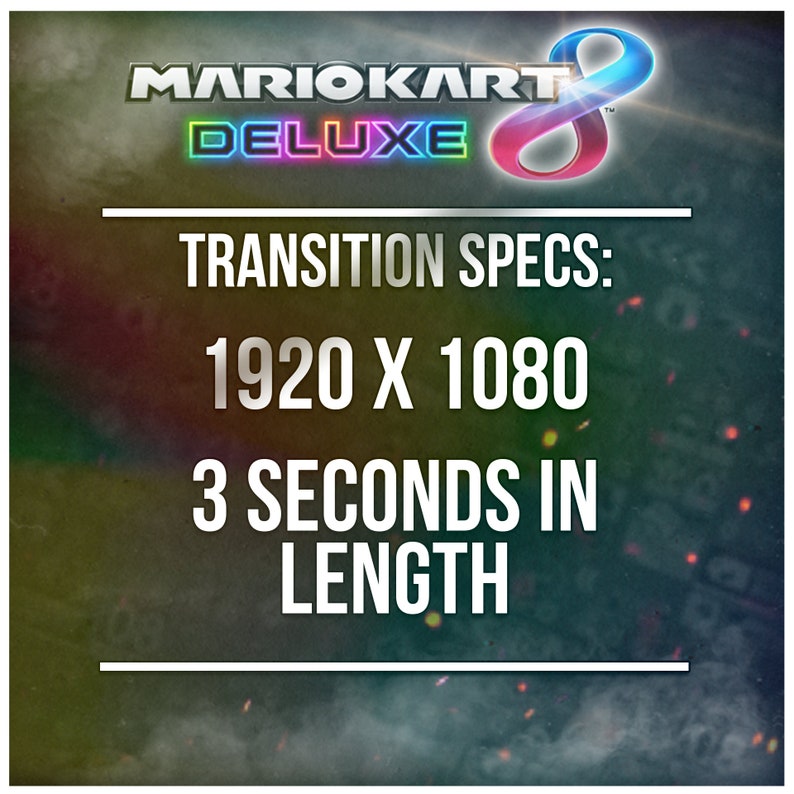 Mario Kart 8 Red Shell Stream Transition for Twitch, Youtube and Kick ...