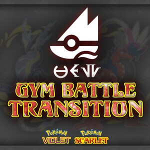 Pokemon Scarlet & Violet Gym Battle Stream Transition for OBS / SLOBS ...