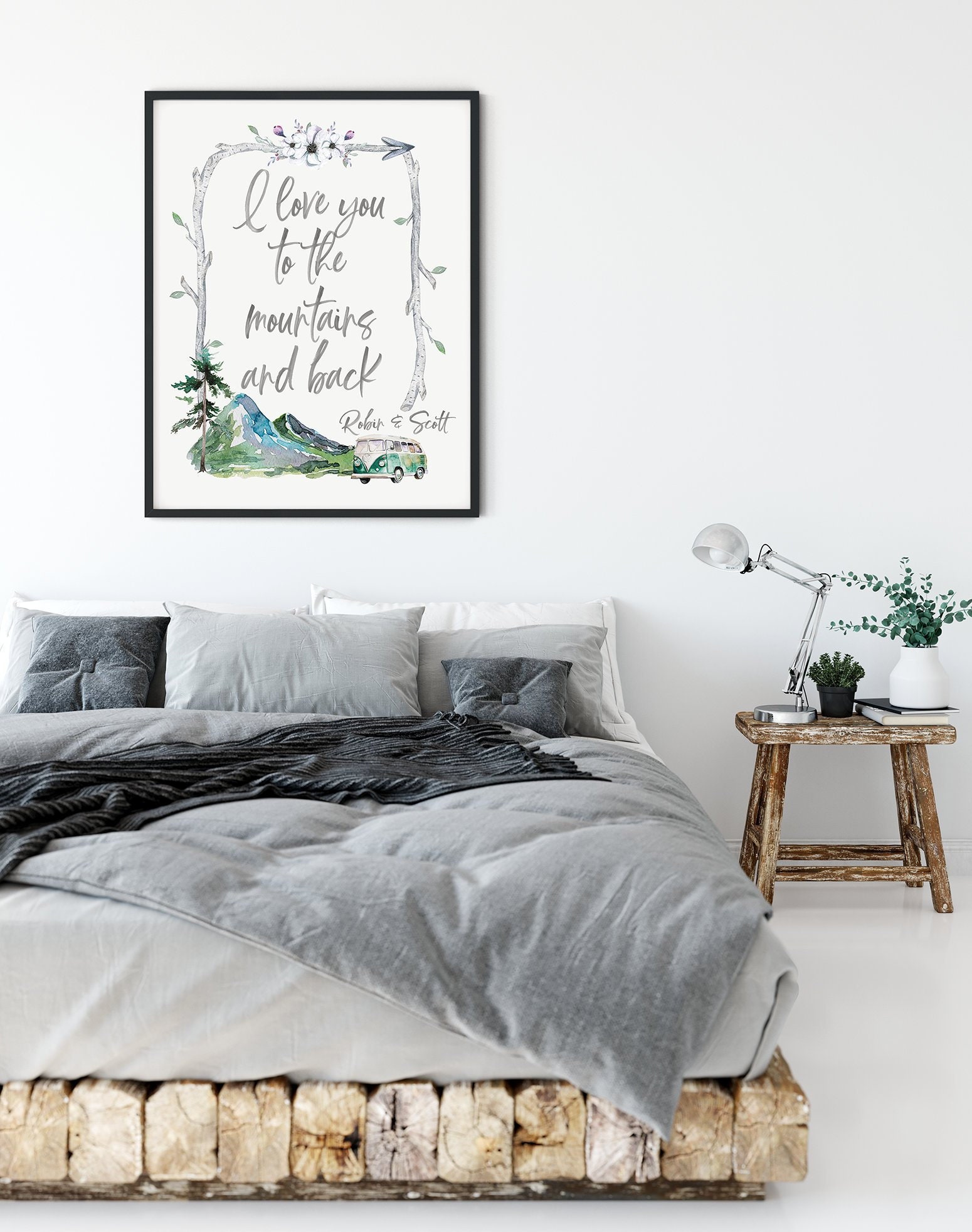 Rustic Wedding Sign Nature Lovers Wedding Mountain Wedding - Etsy