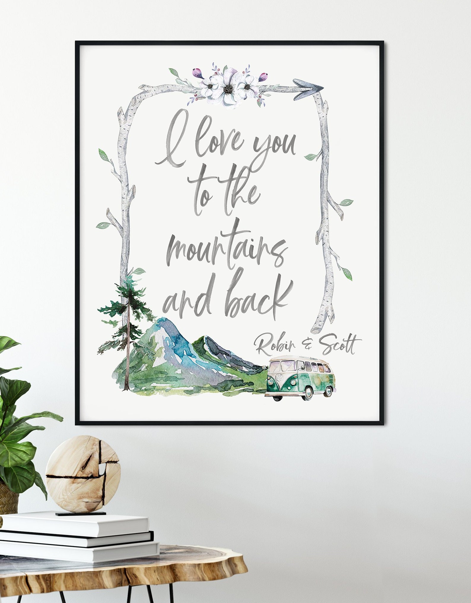 Rustic Wedding Sign Nature Lovers Wedding Mountain Wedding | Etsy