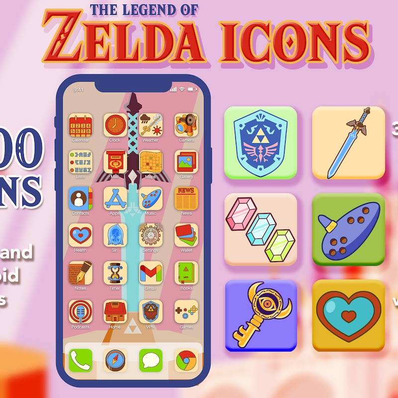 Ios Icons Gaming - Etsy