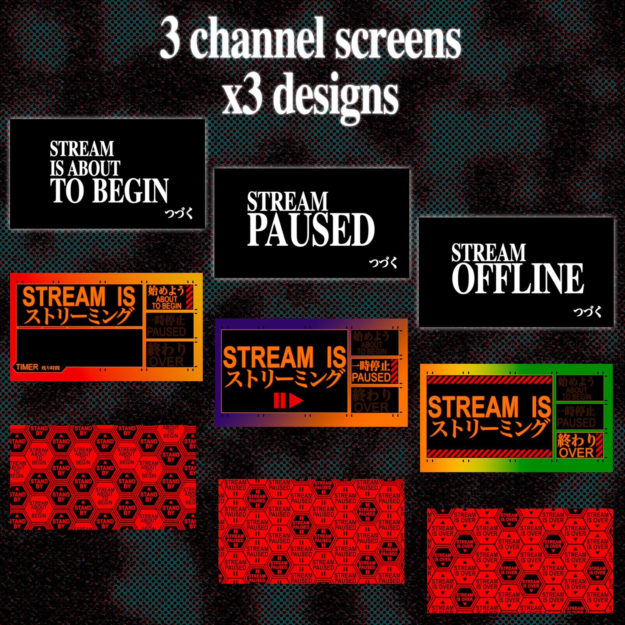 Stream Package: Retro Futurist Interface Based Upon Neon Genesis ...