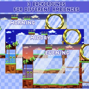 Sonic the Hedgehog Streaming Overlay Package - Etsy