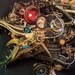 Steampunk Gold Fish Demon, Fish on the Wall. (to Order, From Three Week ...