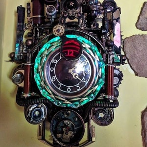 Crystal Wall Clock to Order From Three Week Free - Etsy