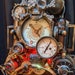 Steampunk Wall Clock (to Order, From Three Week ! Free Delivery!) - Etsy