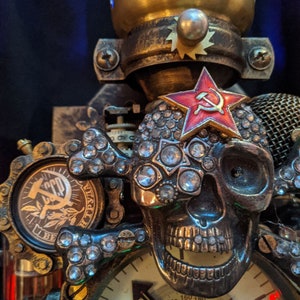 Steampunk Wall Clock (to Order, From Three Week ! Free Delivery!) - Etsy