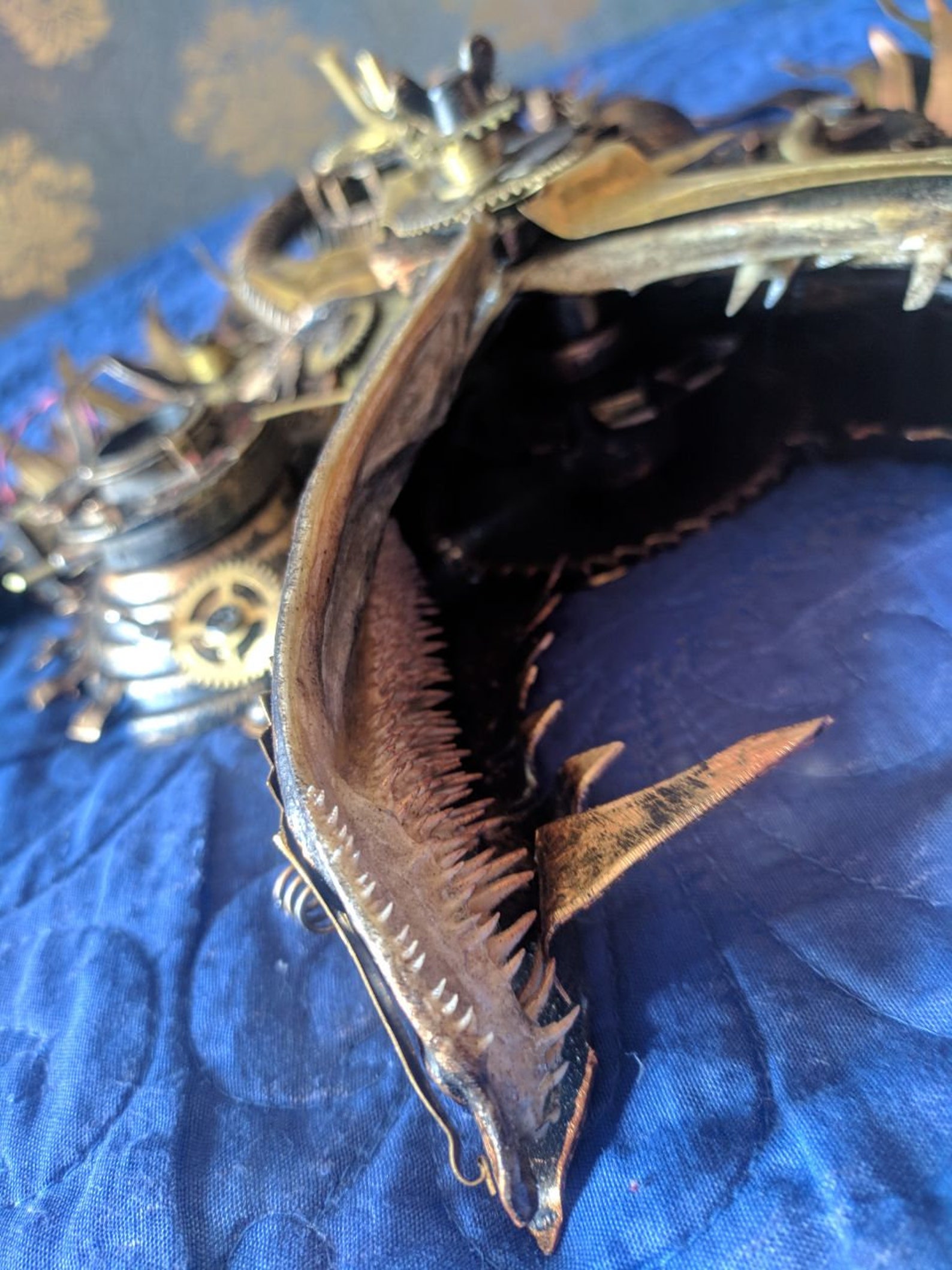 Steampunk Predatory Fish Demon (to Order, From Three Week !) - Etsy