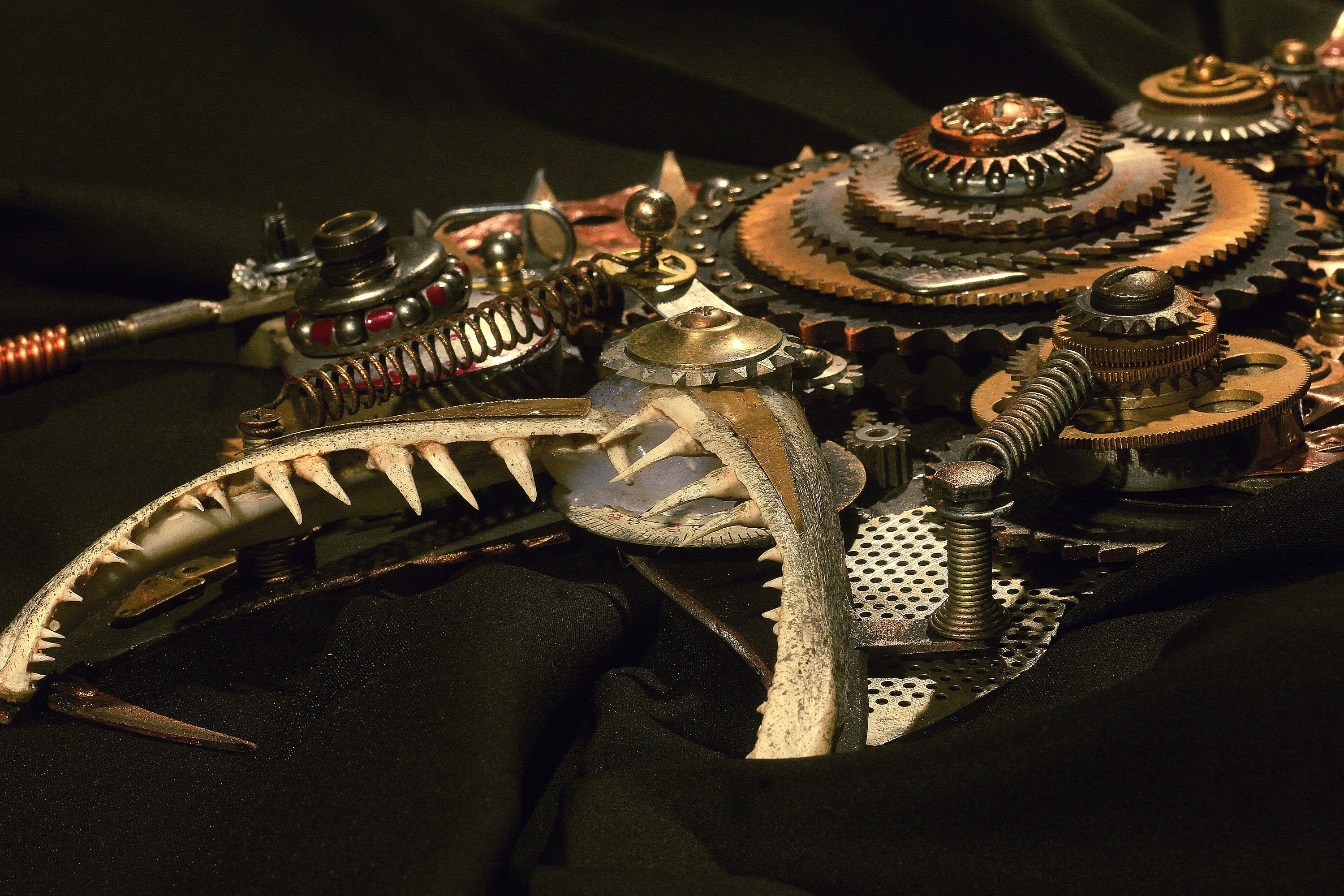 Steampunk Predatory Fish Demon - Etsy
