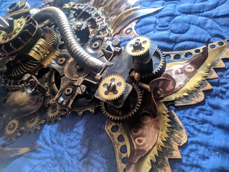 Steampunk Predatory Fish Demon (to Order, From Three Week !) - Etsy