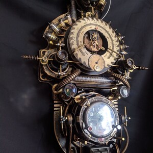 Large Wall Clock With Unique Style (on Order 3 Weeks) - Etsy