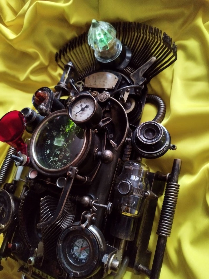 Steampunk Wall Clock to Order, From Three Week Free Delivery - Etsy