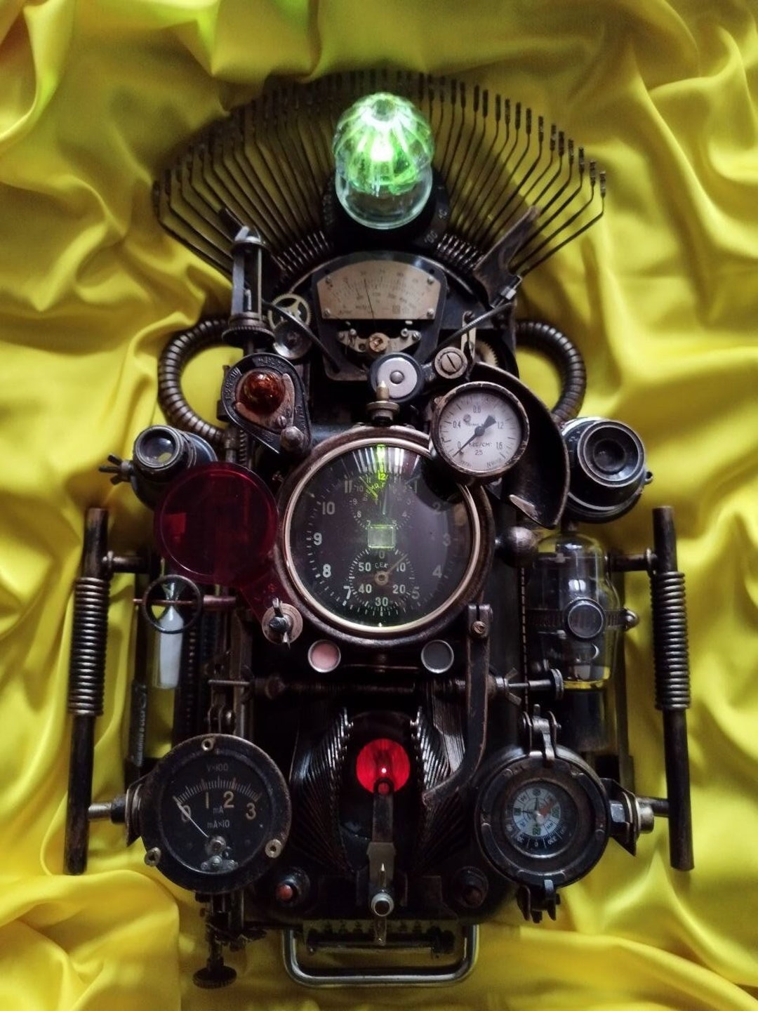 Steampunk Wall Clock (to Order, From Three Week ! Free Delivery!) - Etsy