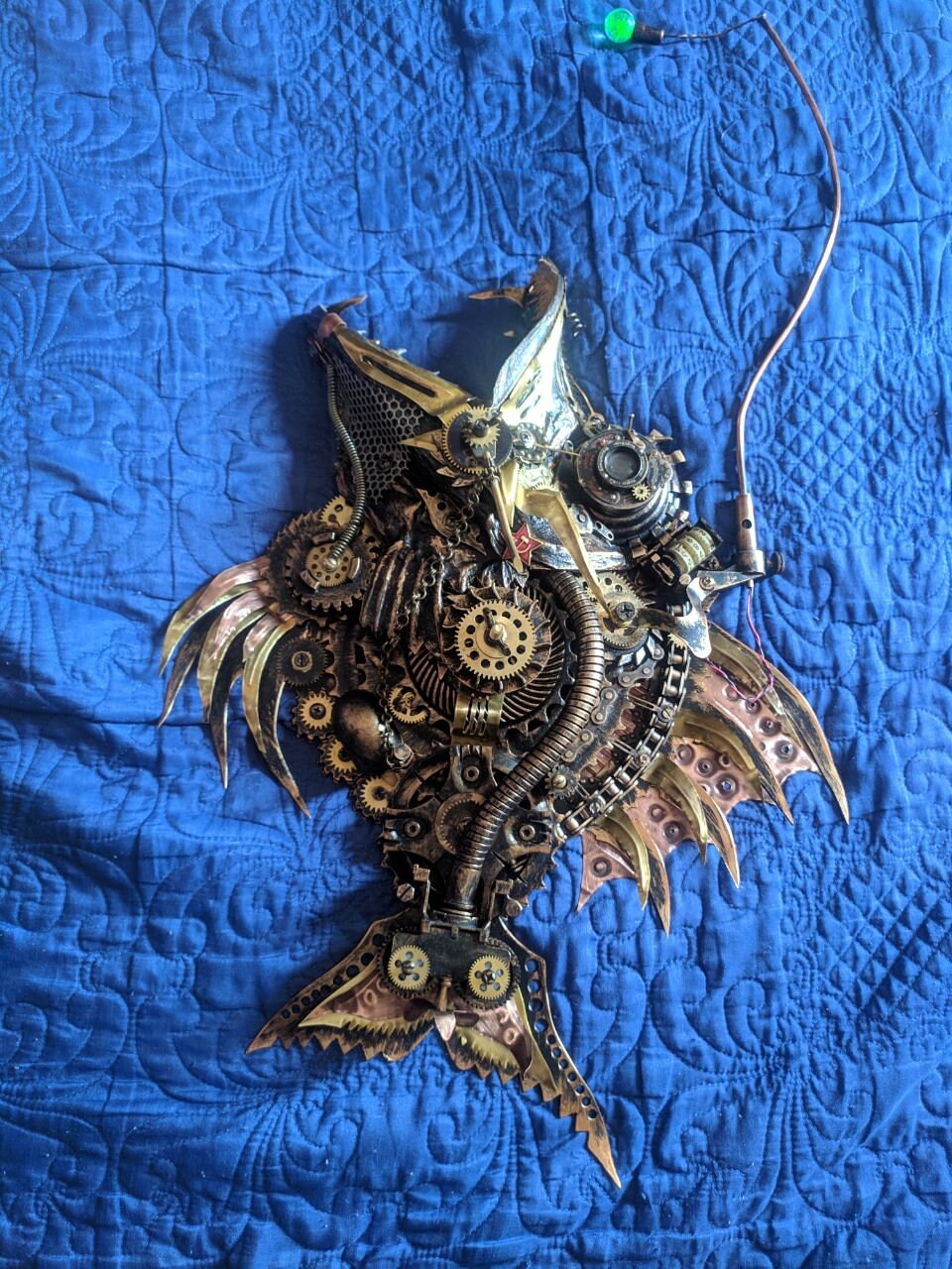 Steampunk predatory fish demon To order from three week | Etsy