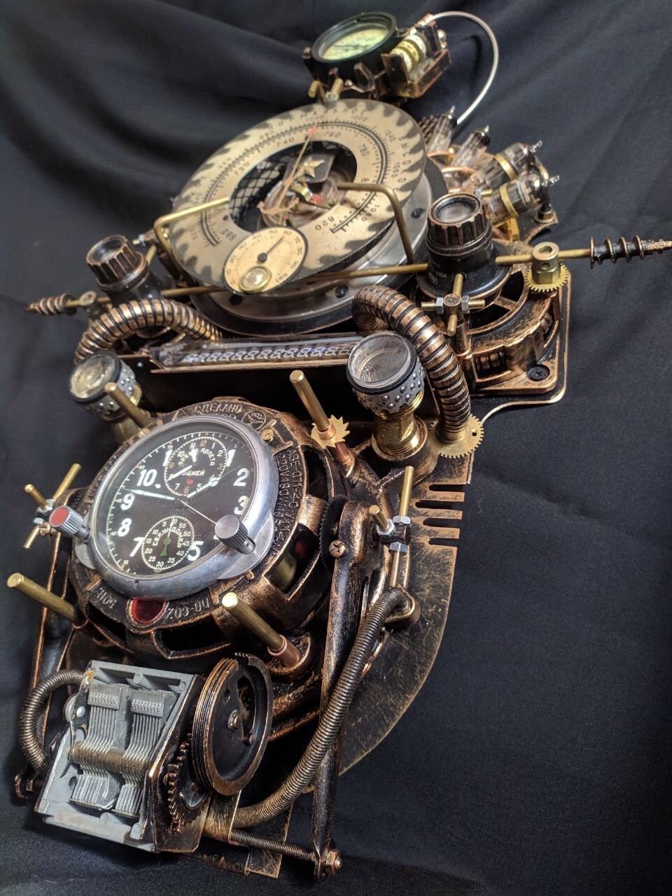 Steampunk Wall Clock to Order, From Three Week Free Delivery - Etsy
