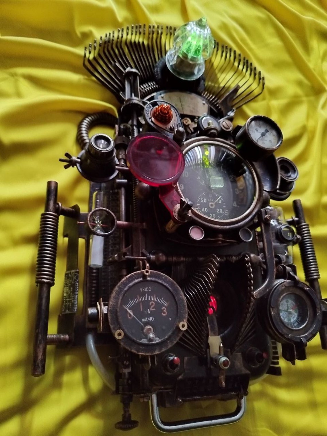 Steampunk Wall Clock to Order, From Three Week Free Delivery - Etsy