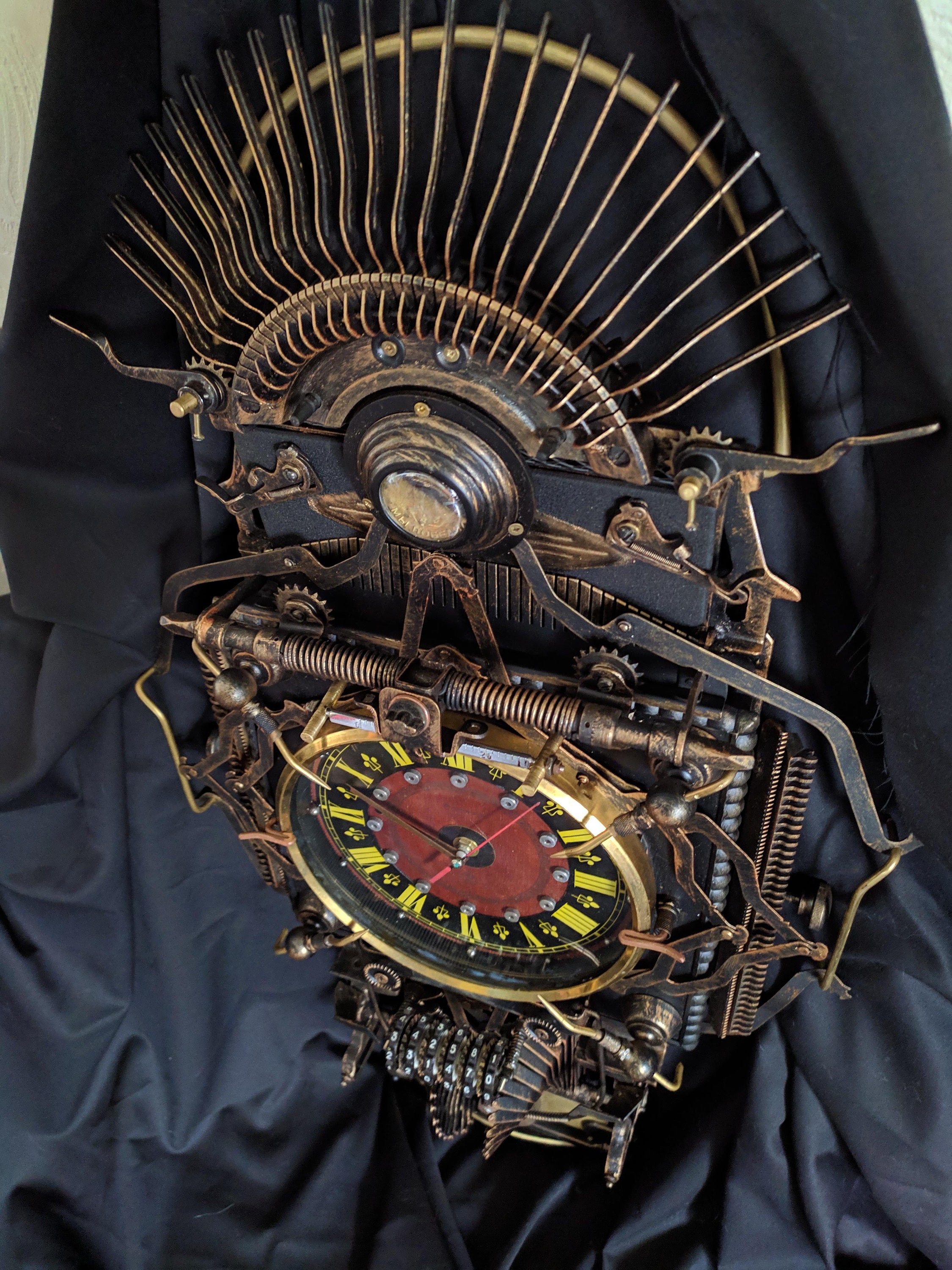 Unique Clock on Wall - Etsy