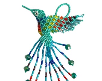 Exclusive Silicone Stained Glass Humming Bird Bead - Etsy