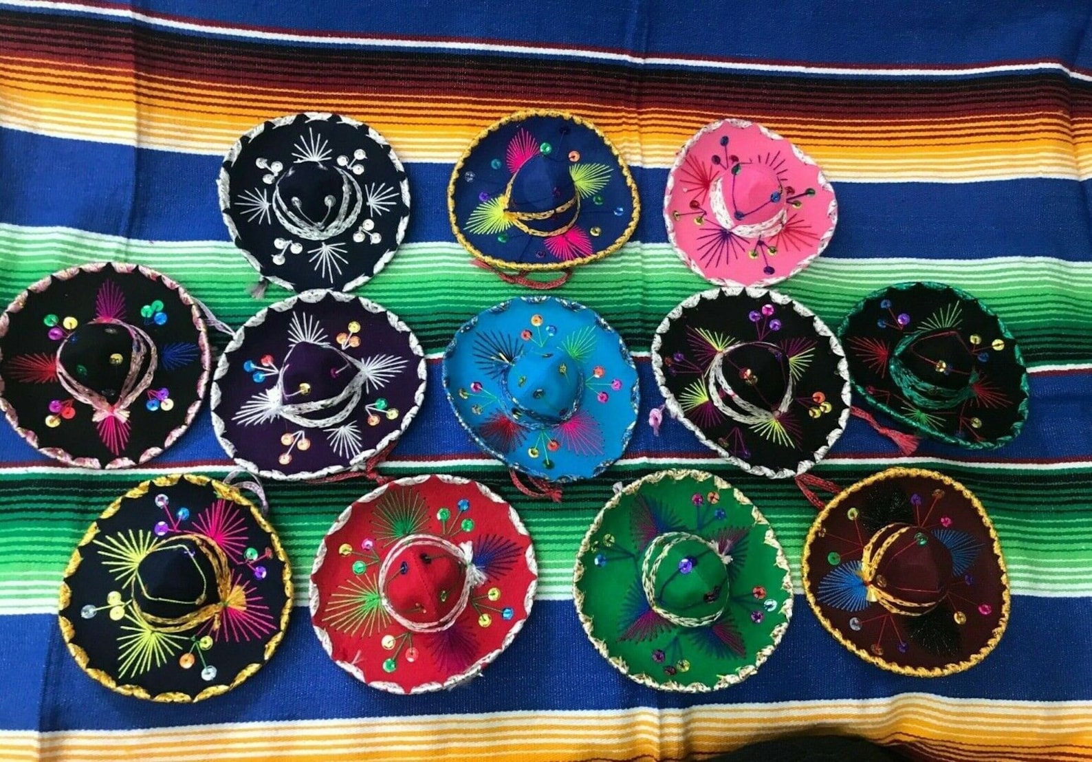 24 Mexican MINI CHARRO HATS , 5 De Mayo , Party Favors , Decorations ...