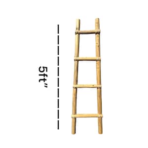 TARAHUMARA KIVA LADDER 5FT , Rustic Decor , Blanket Ladder , Made in ...