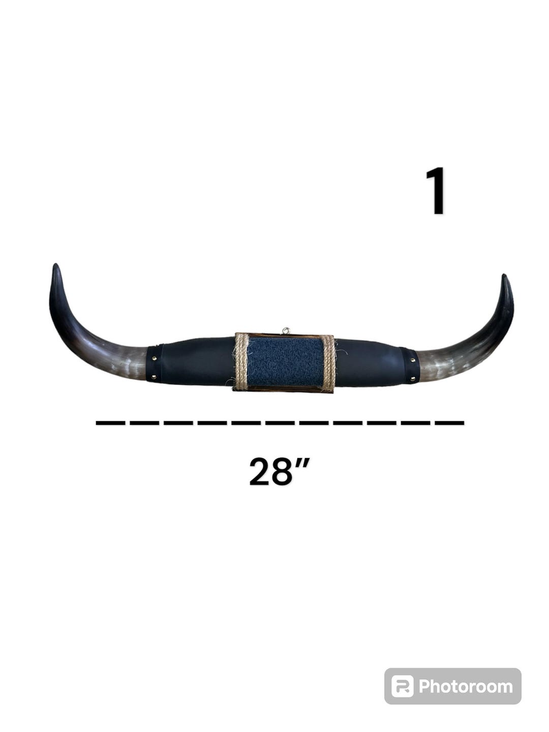 LARGE MOUNTED HORNS , Polished Horns , Real Horns , Taxidermy , 28 ...