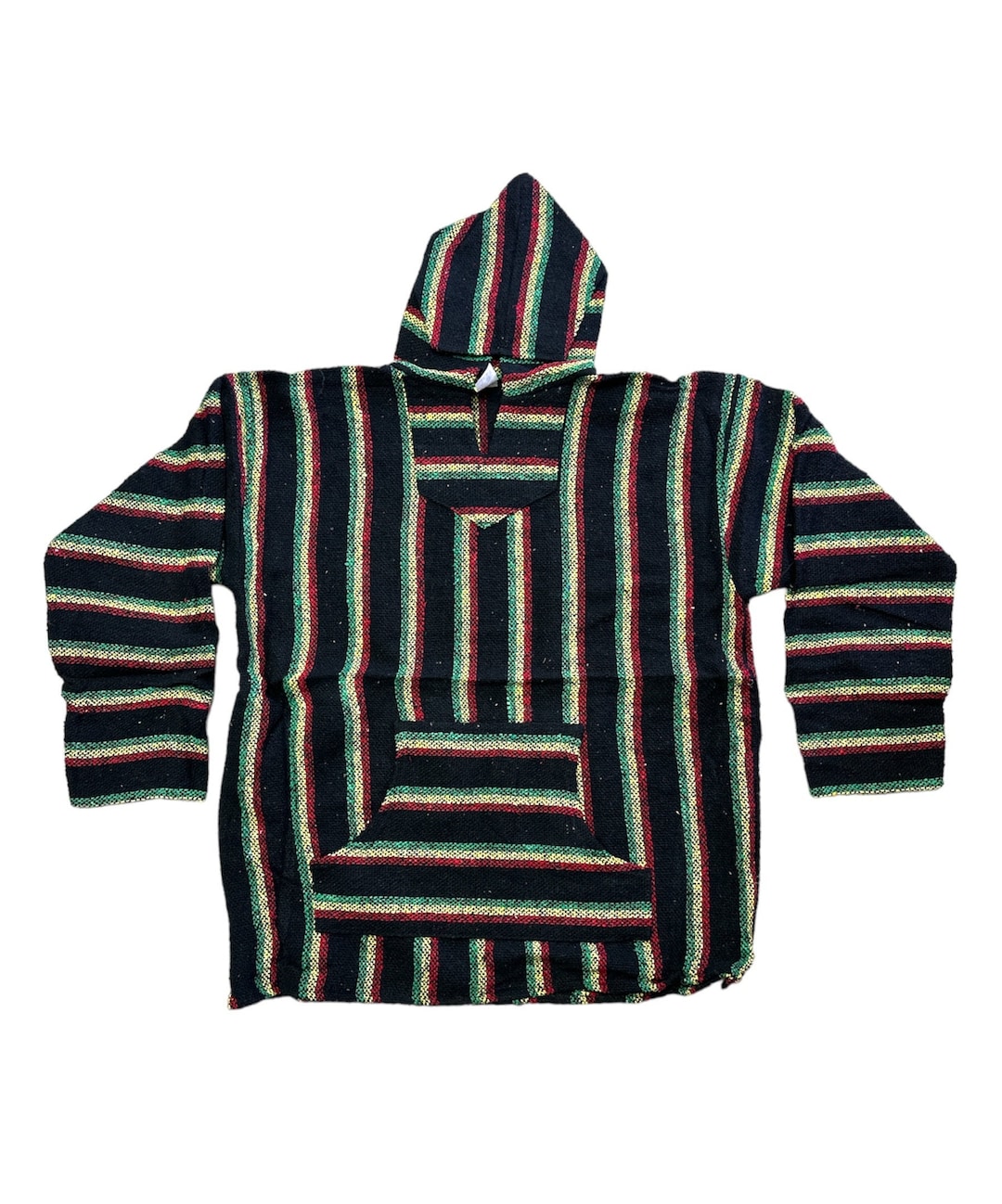 2XL , BAJA HOODIE , PONCHO , Made in Mexico , Beach Sweater , Surf ...