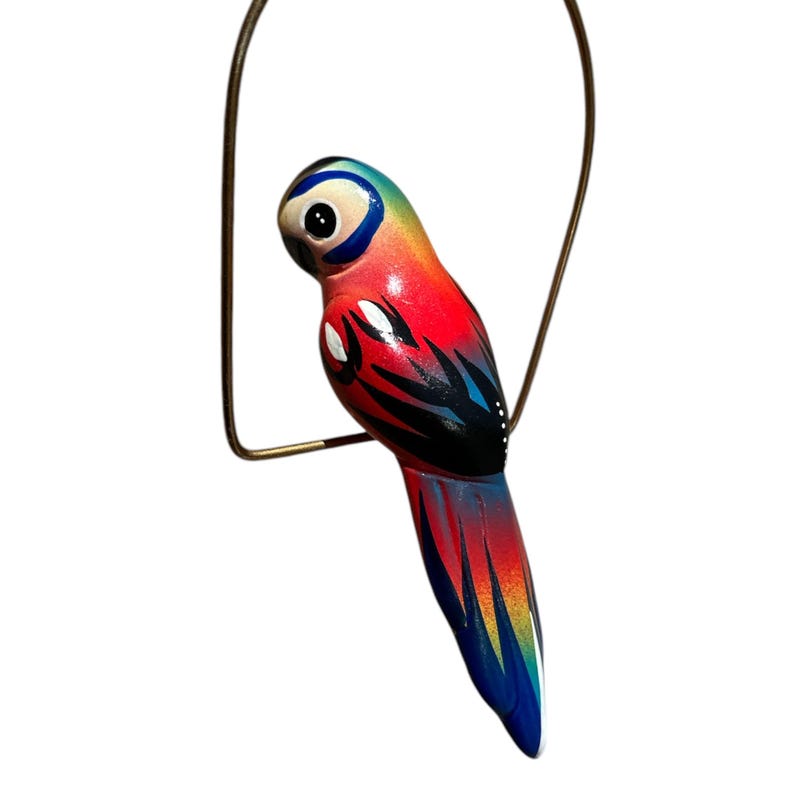 Ceramic Parrot - Etsy